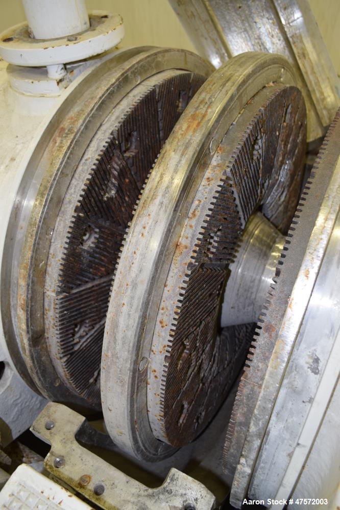 Used Sprout Bauer Type 26" Double Runner Attrition Mill Refiner, Carb