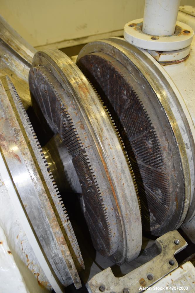 Used Sprout Bauer Type 26" Double Runner Attrition Mill Refiner, Carb