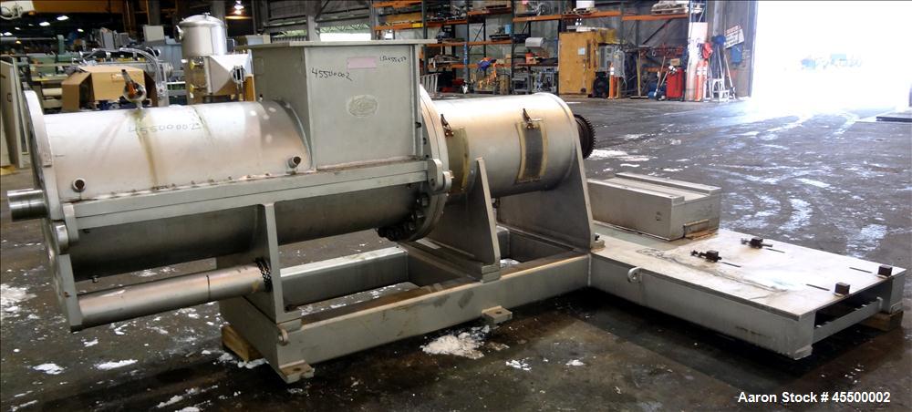 Used- Hosokawa Bepex Rietz Extructor, Model EM-24