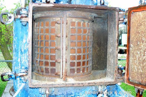 Used Rietz Disintegrator, Model RD18H32. Vertical hammer mill, carbon