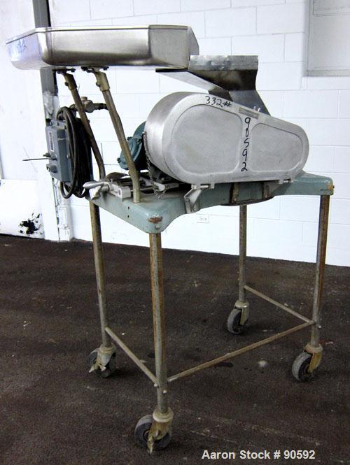 Used Fitzpatrick Fitzmill, Model D6, Stainless Steel. (16) swinging i