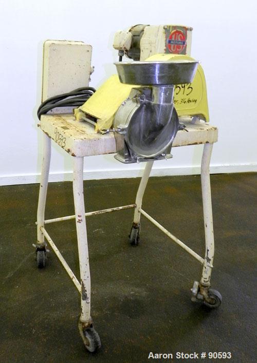 Used Fitzpatrick Homoloid Mill, Model JT6, 316 Stainless Steel. 8'' D