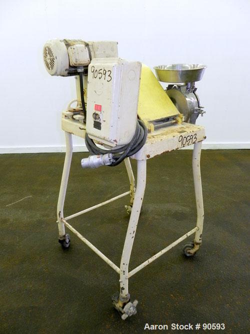 Used Fitzpatrick Homoloid Mill, Model JT6, 316 Stainless Steel. 8'' D