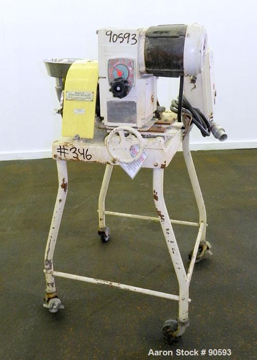 Used Fitzpatrick Homoloid Mill, Model JT6, 316 Stainless Steel. 8'' D