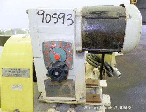 Used Fitzpatrick Homoloid Mill, Model JT6, 316 Stainless Steel. 8'' D