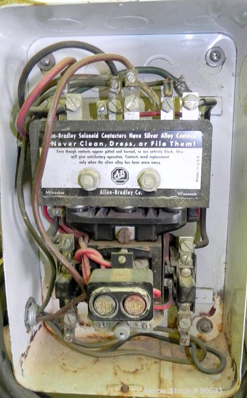 Used Fitzpatrick Homoloid Mill, Model JT6, 316 Stainless Steel. 8'' D