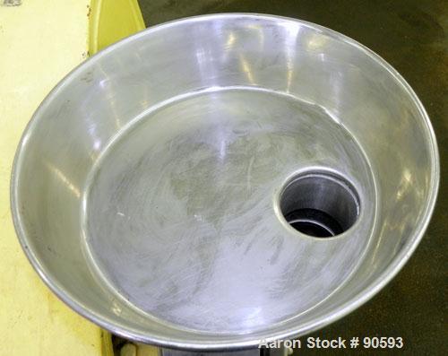 Used Fitzpatrick Homoloid Mill, Model JT6, 316 Stainless Steel. 8'' D