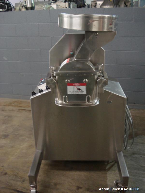 Used Fitzpatrick M5A Fitzmill, Stainless Steel Construction. Cantilev