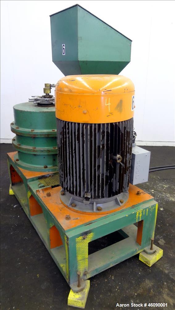 Used Fluid Energy Classifying Mill, Carbon Steel. Approximate 18" dia