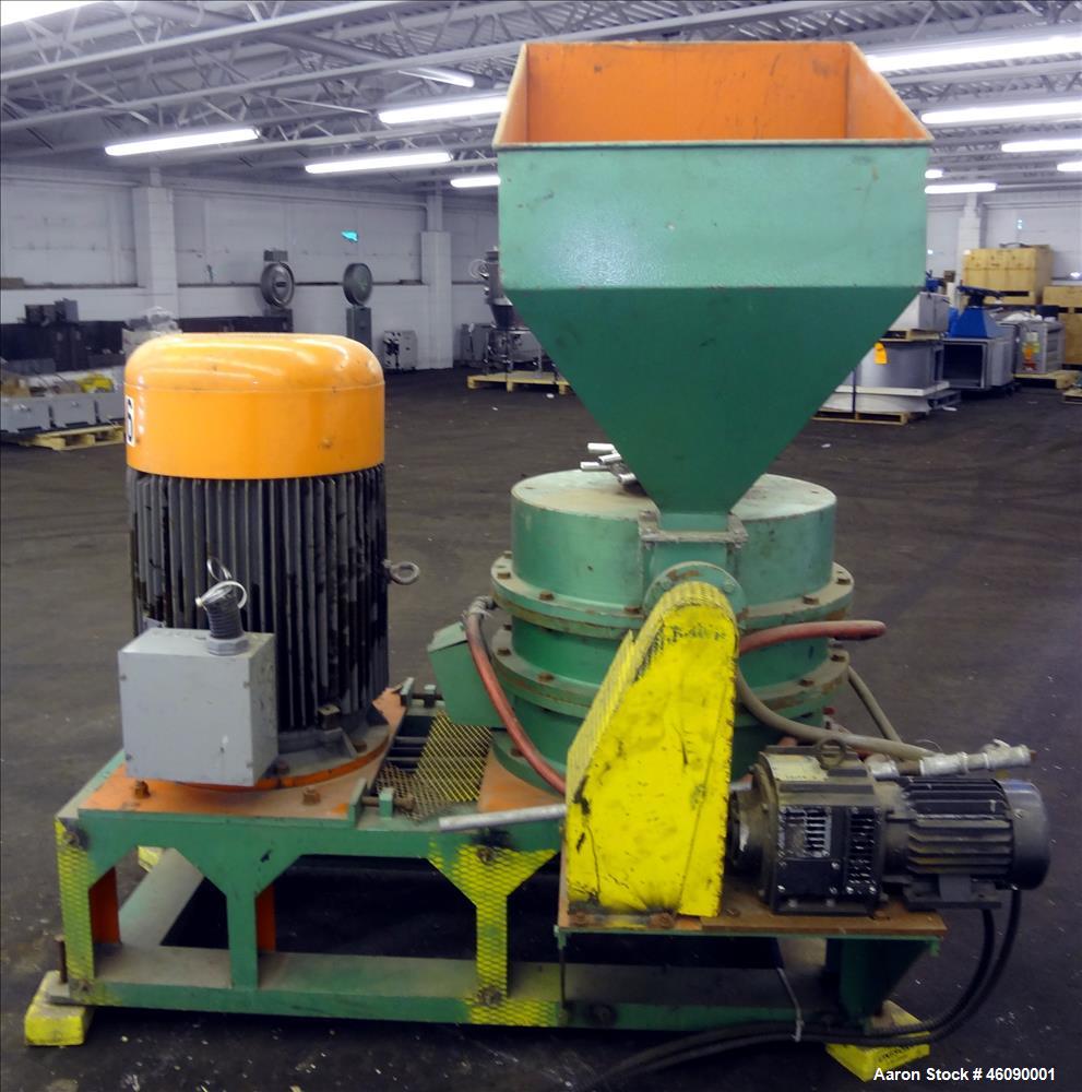 Used Fluid Energy Classifying Mill, Carbon Steel. Approximate 18" dia