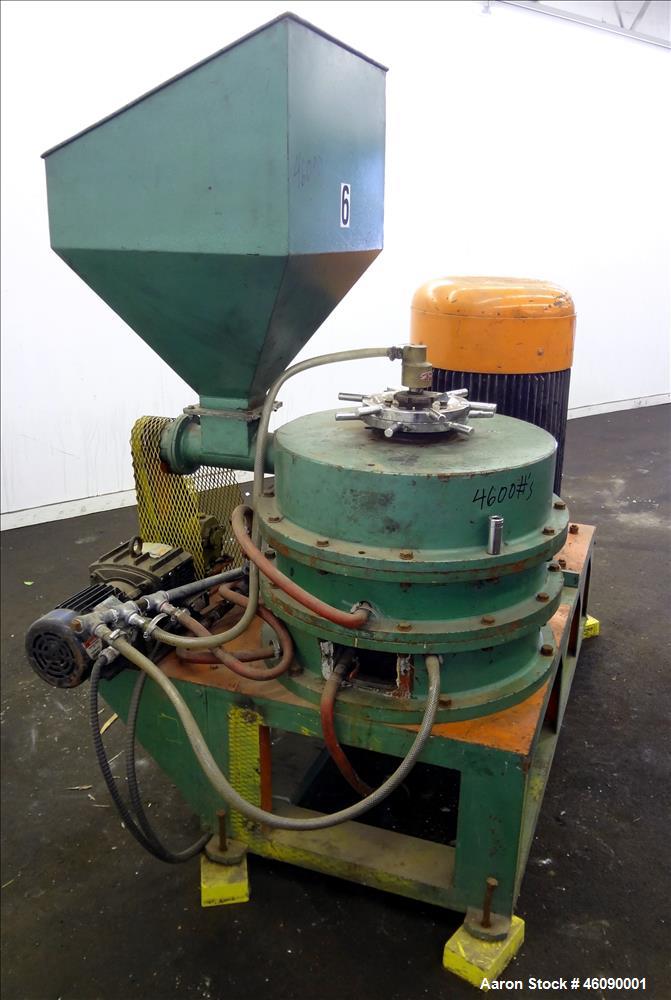 Used Fluid Energy Classifying Mill, Carbon Steel. Approximate 18" dia