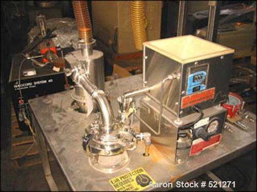 USED: 4" Fluid Energy Aljet jet mill. Stainless steel construction wi