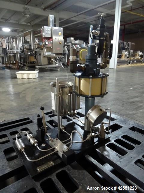 Used Microfluidics Microfluidizer, Model 110F, Stainless Steel. Nomin