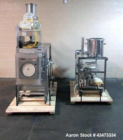 Used Trost Jet Mill, Model T15. Stainless steel product contact surfa