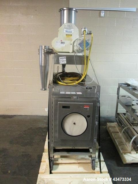 Used Trost Jet Mill, Model T15. Stainless steel product contact surfa