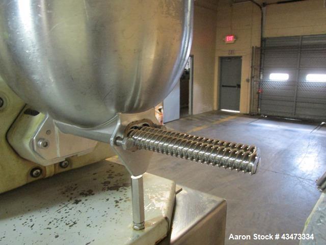 Used Trost Jet Mill, Model T15. Stainless steel product contact surfa