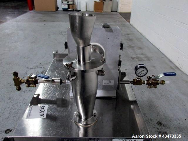 Used Trost Mill, Model TX-1, Stainless Steel. Includes a cyclone coll