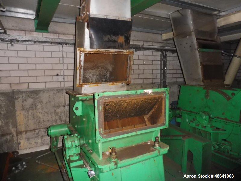 Used Hosokawa, Alpine AG Hammer Mill/Granulator, Type 80/63 HA. 24.6“
