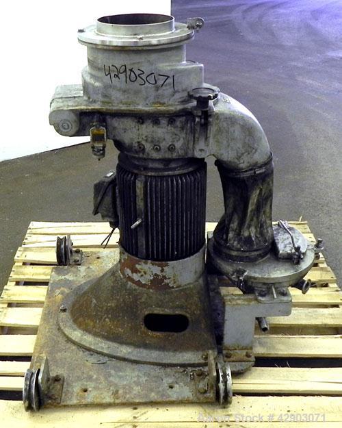 Used- Alpine Mill, Carbon Steel. Vertical.