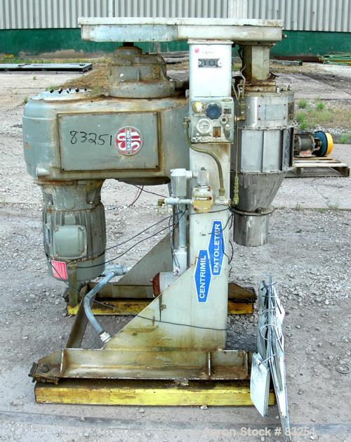 USED- Entoleter Centridyne Pulverizer/Classifier Mill, Model D12, Ser