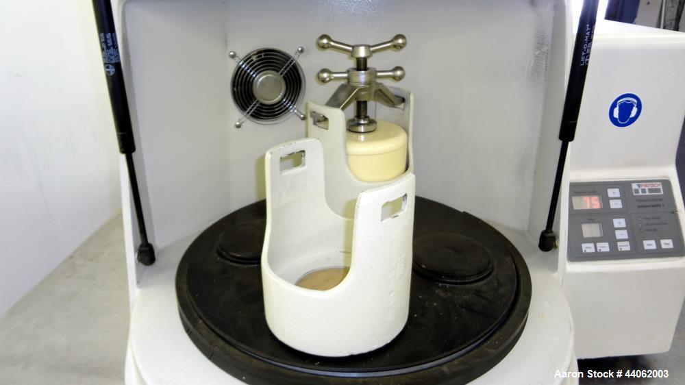 Used Fritsch Planetary Mill, Model Pulverisette 5". Includes (2) bowl