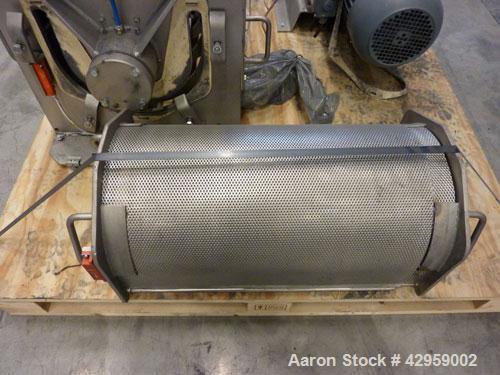 UsedGericke Nibbler NBS 300/450, stainless steel. Inlet opening 11.8"