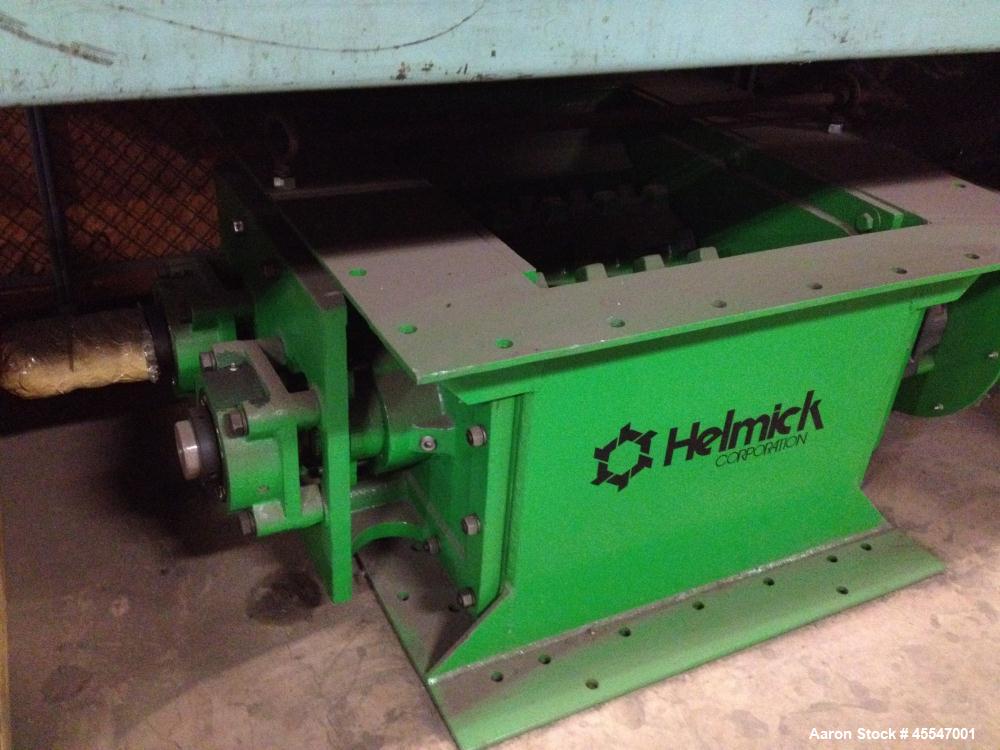 Unused-Helmick Grinder, Model E-99909-MKD. 30" x 24" Double roll gri
