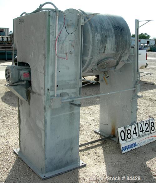 Used Norton Pebble Mill, Carbon Steel/Rubber Lined Jacketed Chamber R