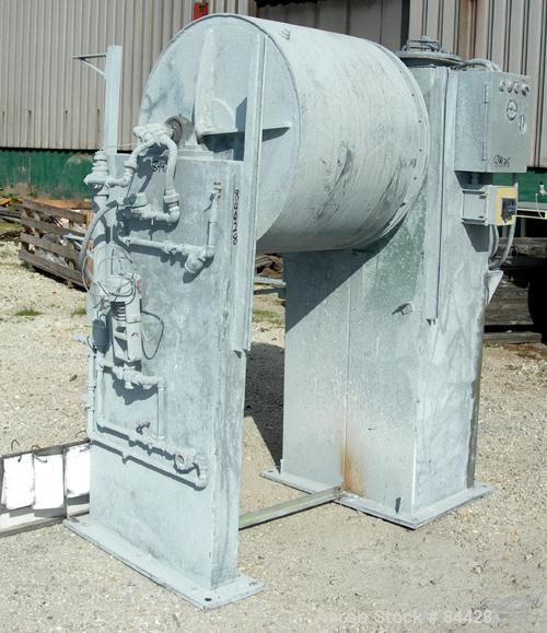 Used Norton Pebble Mill, Carbon Steel/Rubber Lined Jacketed Chamber R