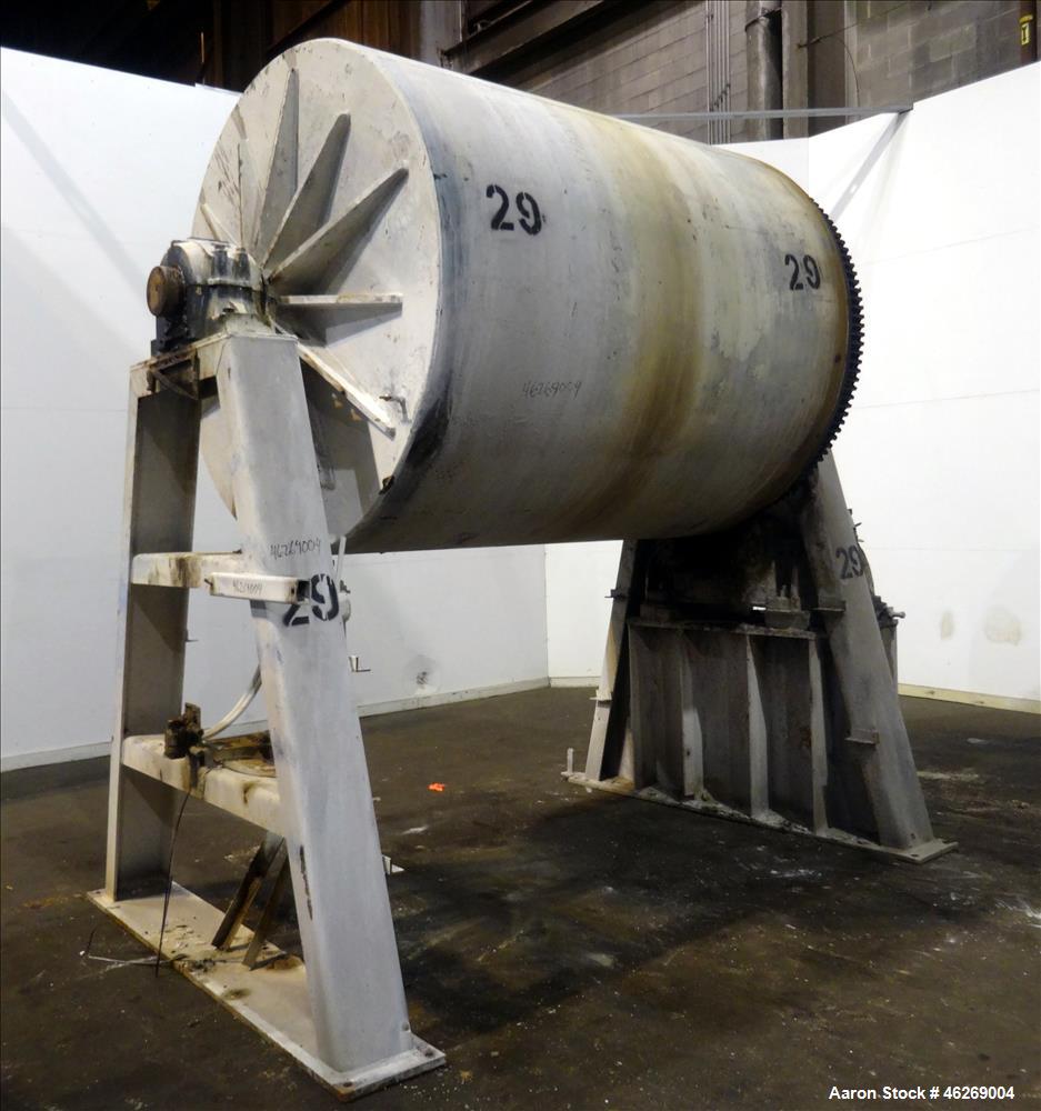 Used Patterson Industries Alumina Brick Lined Mill, Carbon Steel. App