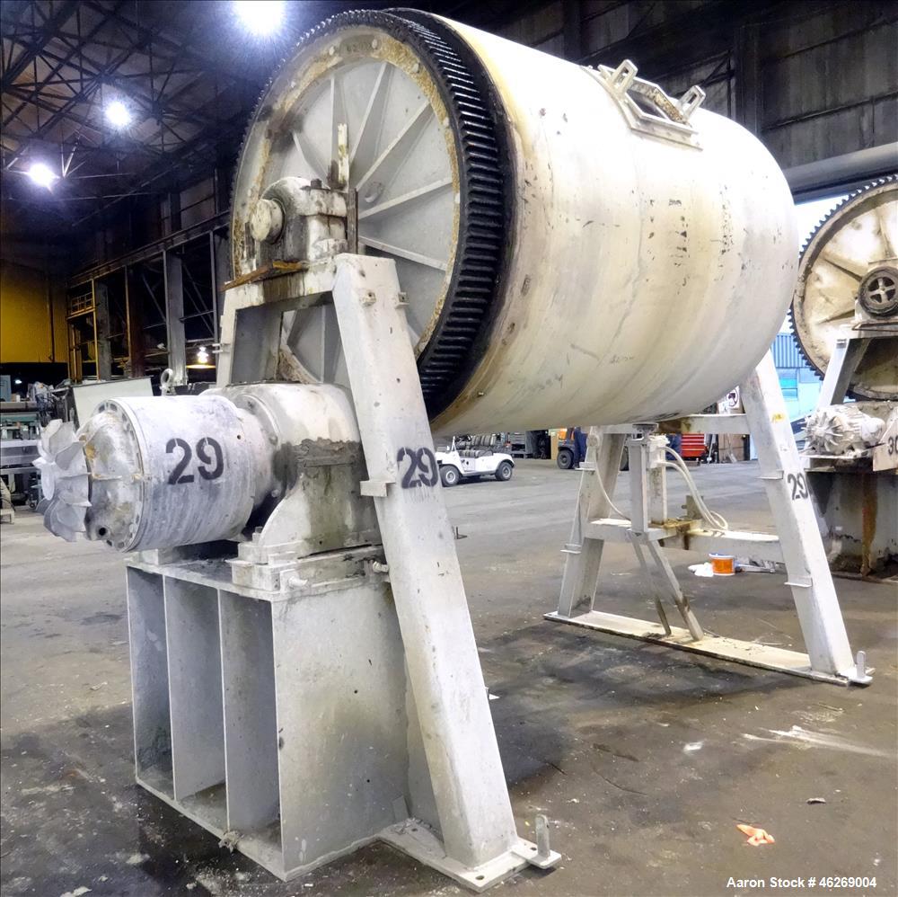 Used Patterson Industries Alumina Brick Lined Mill, Carbon Steel. App