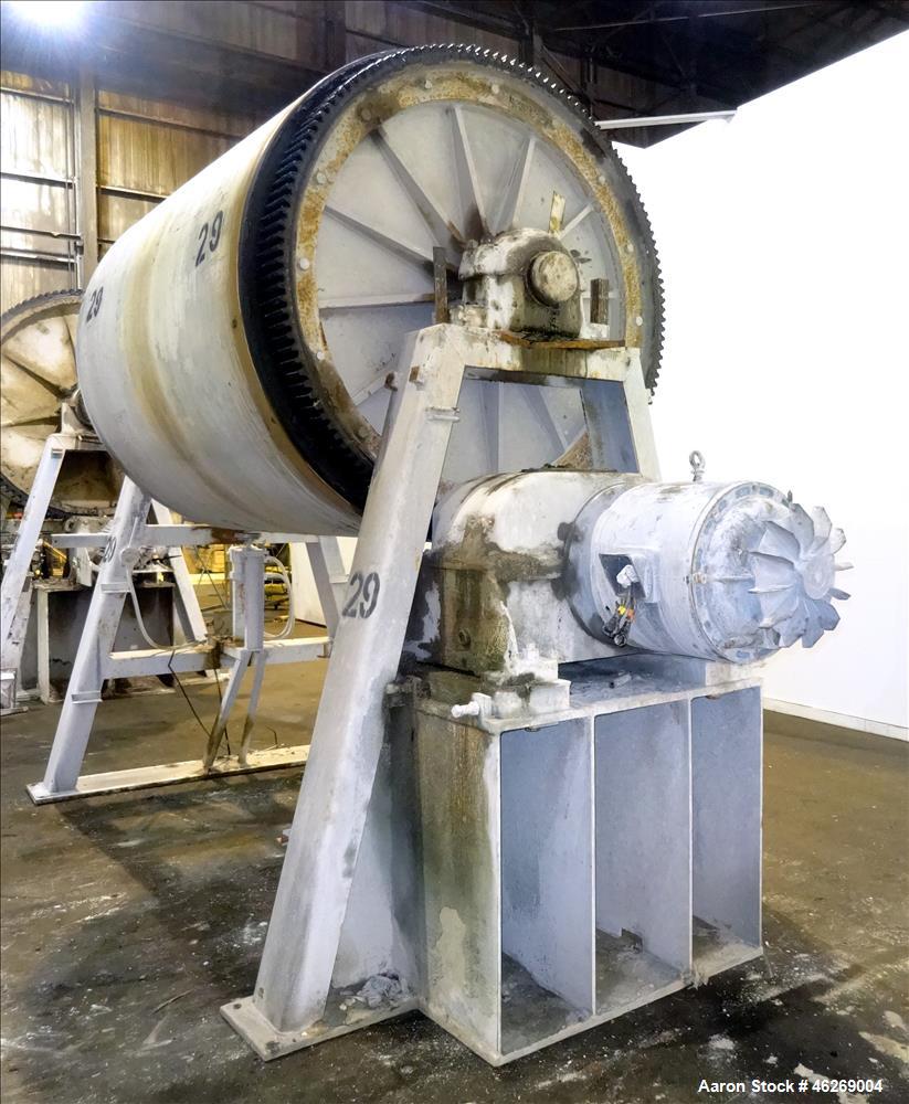 Used Patterson Industries Alumina Brick Lined Mill, Carbon Steel. App
