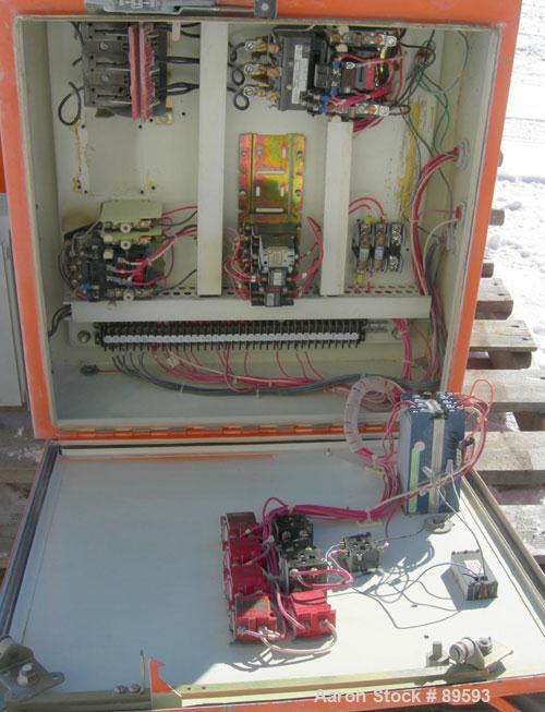 Used Paul O Abbe Pebble Mill, Model 4B, Carbon Steel, Alumina Lined.