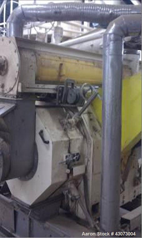 Used Muench RMP520 Pellet Mill. Total capacity 2.5 t/hour, pelleting