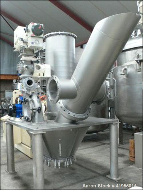 UsedAlpine Hosokawa 250-Z Pin Mill. Stainless steel construction, ro