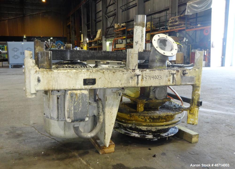 Used Entoleter Centrifugal Impact Mill, Carbon Steel. Approximate 32"