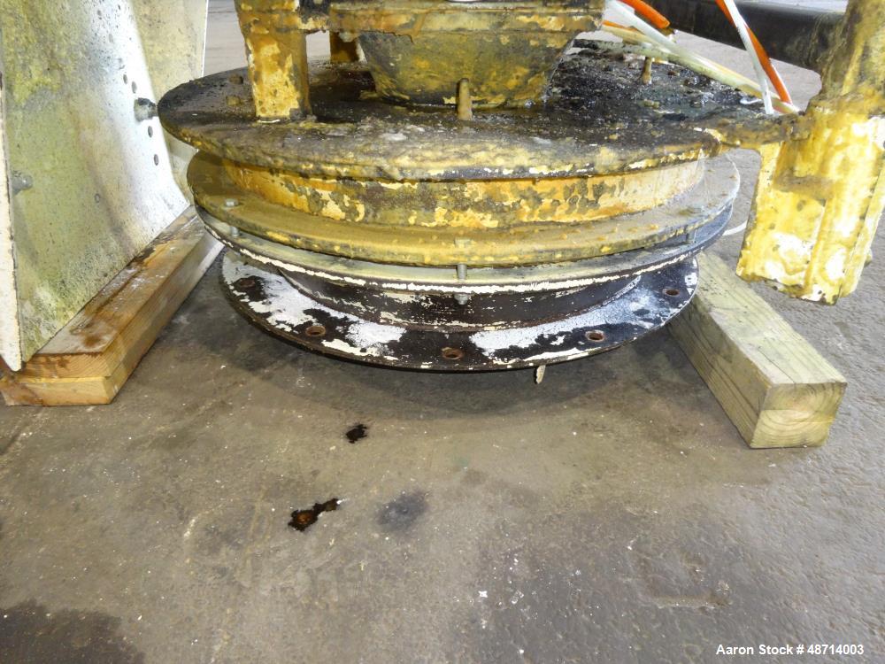 Used Entoleter Centrifugal Impact Mill, Carbon Steel. Approximate 32"