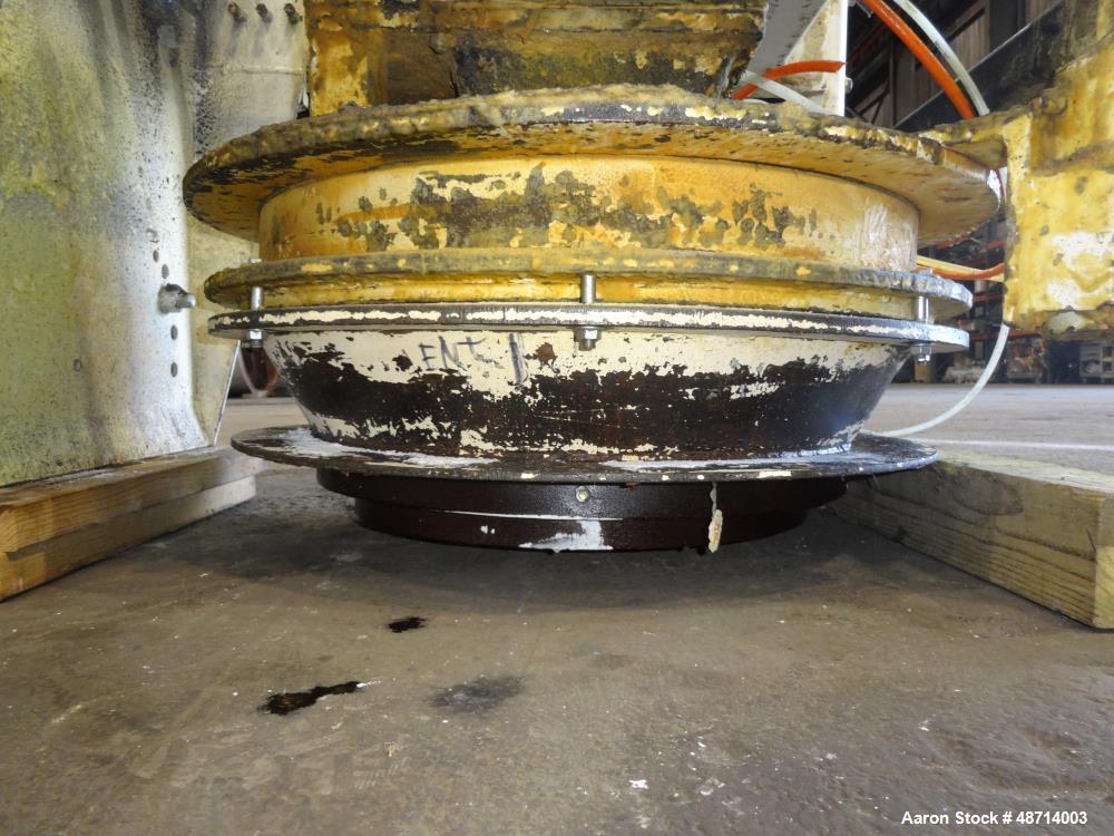 Used Entoleter Centrifugal Impact Mill, Carbon Steel. Approximate 32"