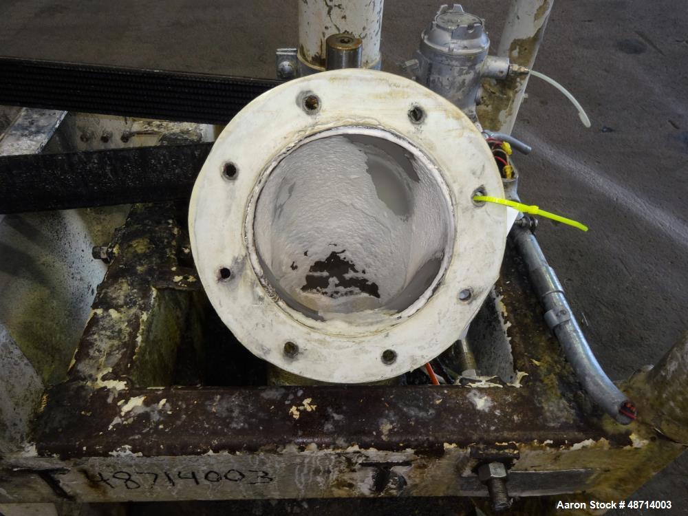 Used Entoleter Centrifugal Impact Mill, Carbon Steel. Approximate 32"