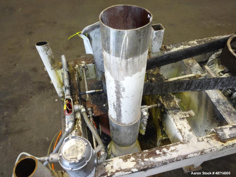 Used Entoleter Centrifugal Impact Mill, Carbon Steel. Approximate 32"