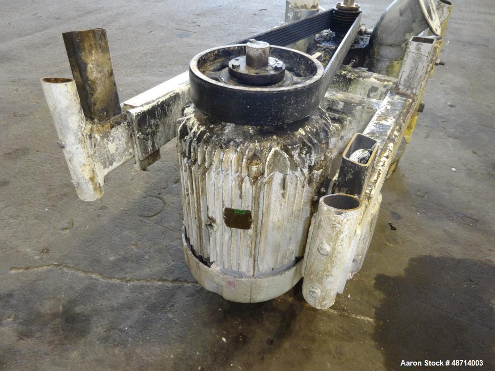 Used Entoleter Centrifugal Impact Mill, Carbon Steel. Approximate 32"