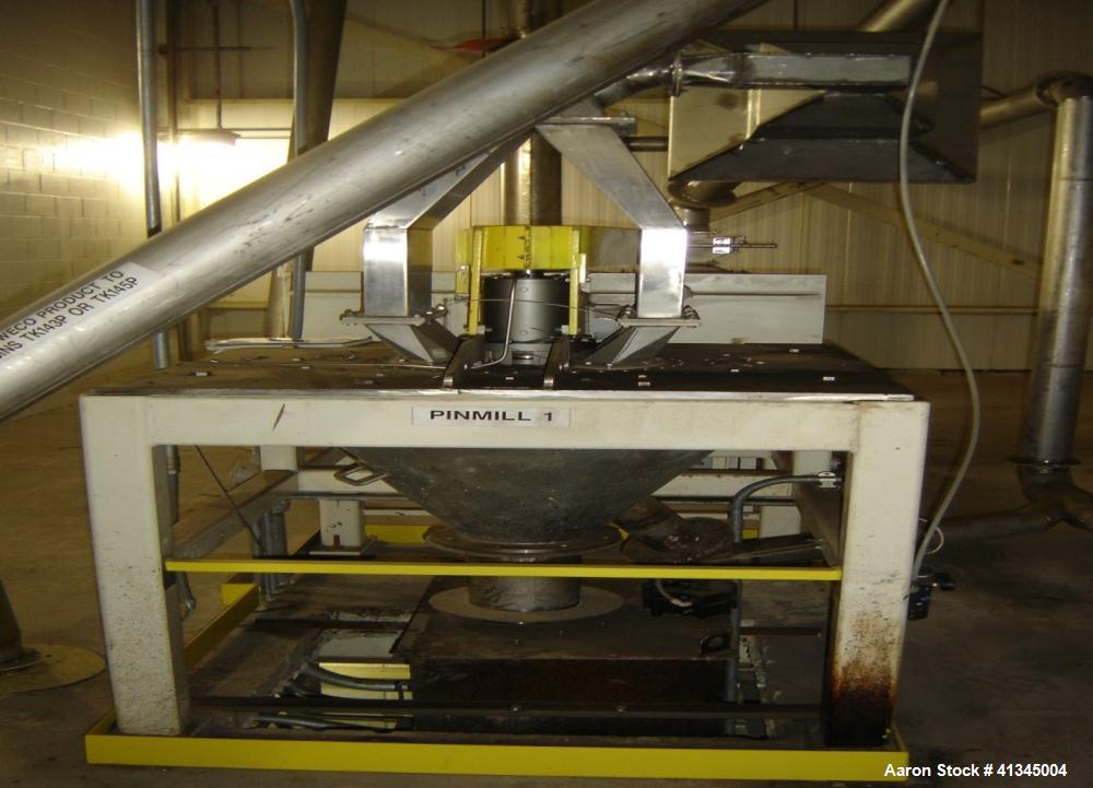 UsedSturtevant Pin Mill, Model 6 Simpactor, 50 hours.