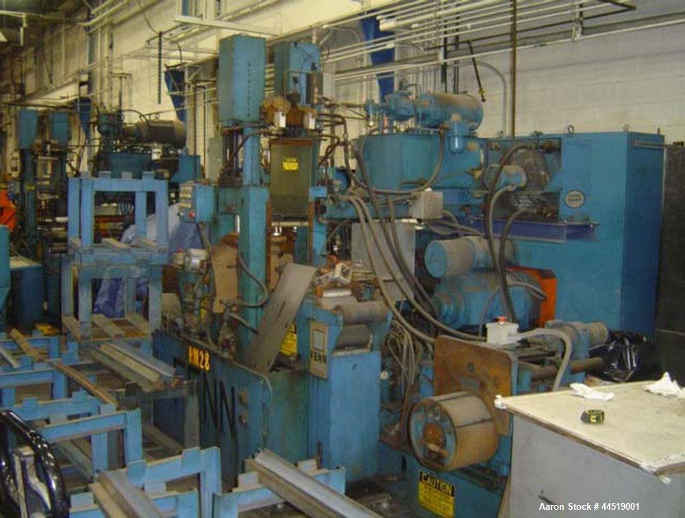 UsedFenn Roller Mill, Model 4-055 2 HI/4 HI Rolling Reversing Mill.