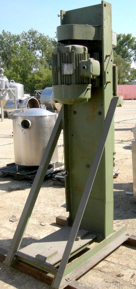 Used Chicago Boiler Sand Mill, Model 16/8 Gallon. Standard converted