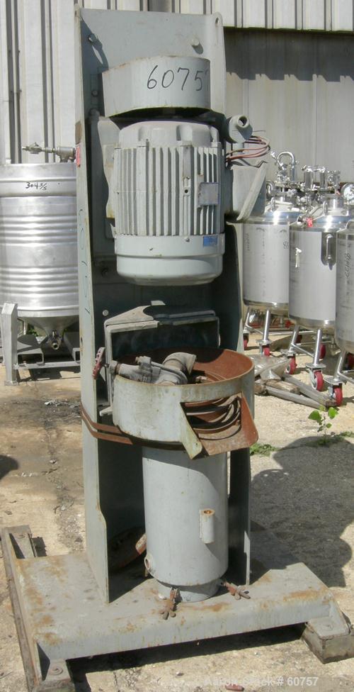 Used Chicago Boiler Sand Mill, Model 8P. Open head jacketed chamber w