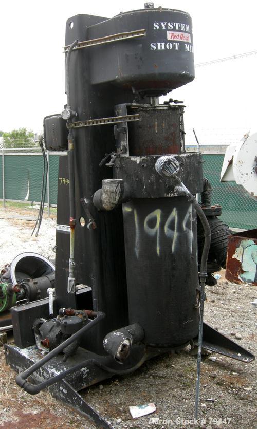 Used Chicago Boiler Vertical Red Head Sand Mill, Stainless Steel. Ope