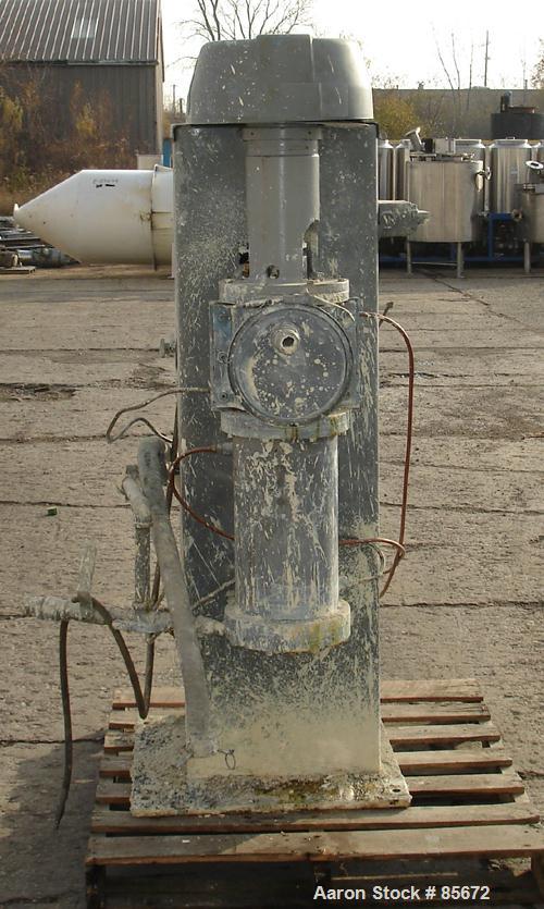 Used Morehouse Cowles Vertical SandMill, Model 7015, Stainless Steel.