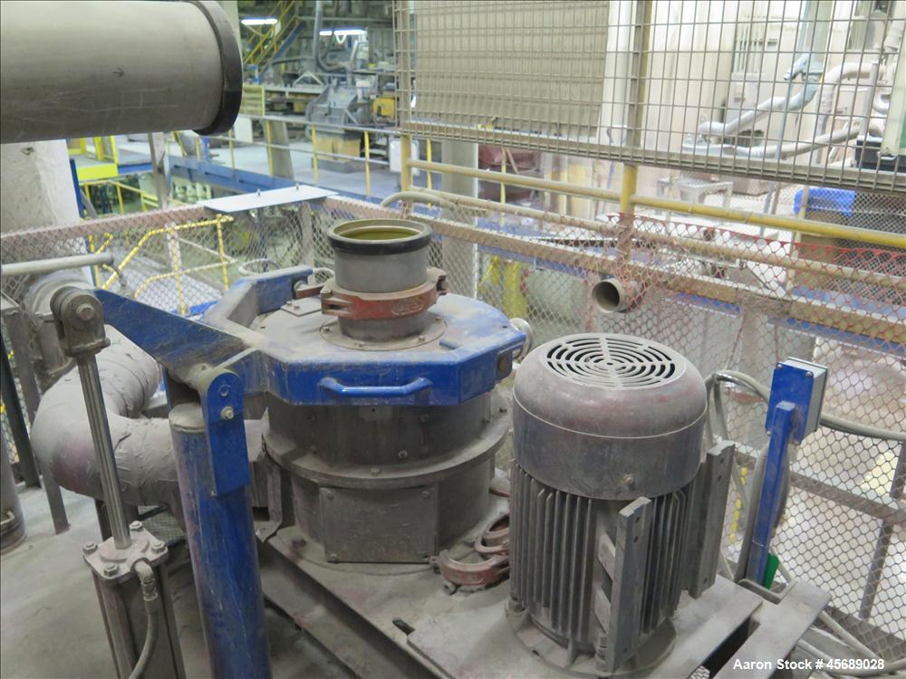 Used Hosokawa Mikropul Pulverizer, Model 30ACM. Carbon Steel Constru