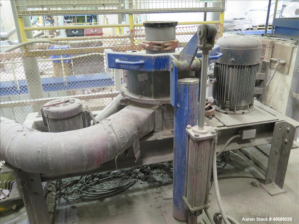 Used Hosokawa Mikropul Pulverizer, Model 30ACM. Carbon Steel Constru