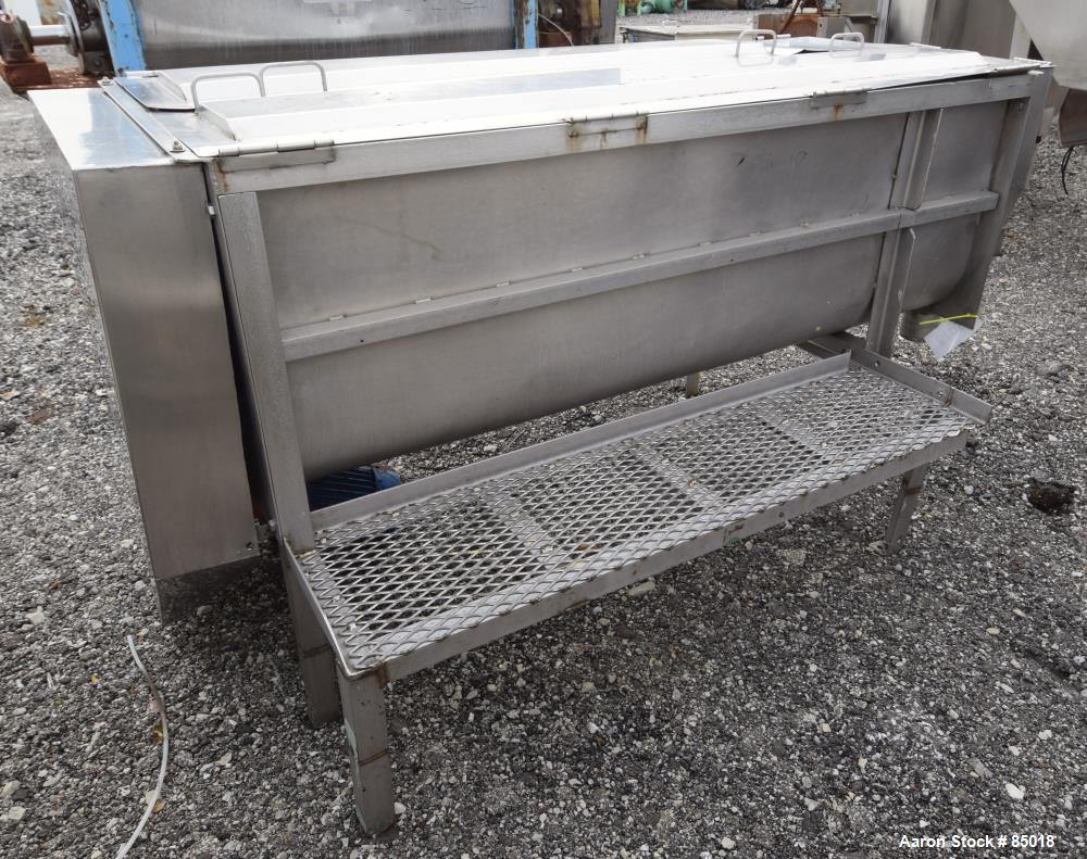 Used Brown International Twin Shaft Paddle Style Continuous Mixer, Mo